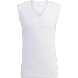 Calida Cotton Code Unterhemd, weich, elastisch, für Herren, weiß, L