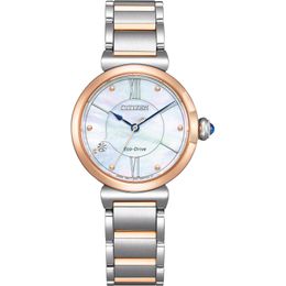 Citizen® Damen Armbanduhr "EM1074-82D", bicolor, OS