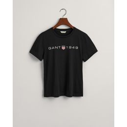 Gant Archive Shield T-Shirt mit Print