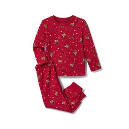 Tchibo Kleinkind-Jersey-Pyjama - Rot - Kinder - Gr.: 86/92