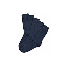 Tchibo 5 Paar Socken - Blau - Gr.: 41-43