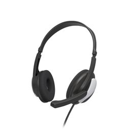 Hama PC-Office-Headset "HS-P100 V2", Stereo, Schwarz