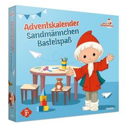 Franzis Spielzeug-Adventskalender Bastelspass mit dem Sandmännchen
