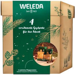 Weleda Adventskalender Naturkosmetik Weihnachtskalender bestehend aus 4 Beauty-Geschenken