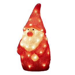 Konstsmide Weihnachtsfigur 6243-103 LED Acryl Weihnachtsmann 40er warmweiß 24V 38x19cm Konstsmide