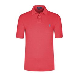 &Uuml;bergr&ouml;&szlig;e : Polo Ralph Lauren, Poloshirt in Piqu&eacute;-Qualit&auml;t in Rot