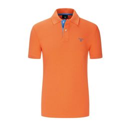 &Uuml;bergr&ouml;&szlig;e : Gant, Poloshirt mit Stretchanteil in Orange