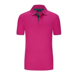 &Uuml;bergr&ouml;&szlig;e : Gant, Poloshirt mit Stretchanteil in Pink