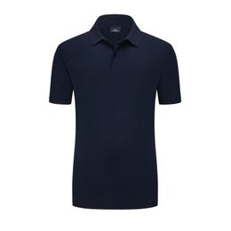 &Uuml;bergr&ouml;&szlig;e : Ragman, Poloshirt in leichter Jersey-Qualit&auml;t, pima cotton in Marine