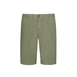 Marc O'Polo Übergröße : Marc O'Polo, Bermudas aus einem Baumwoll-Leinengemisch in Oliv