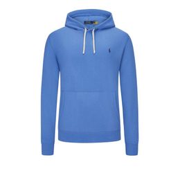 &Uuml;bergr&ouml;&szlig;e : Polo Ralph Lauren, Hoodie im Baumwoll-Mix mit Logo-Stickerei in Blau