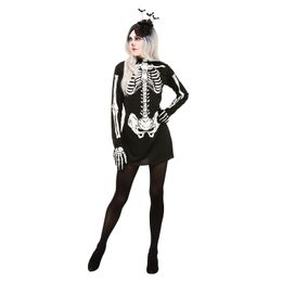 buttinette Kleid "Skelett" für Damen