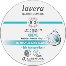 lavera Basis Sensitiv Gesichtspflege Bio-Aloe Vera & Bio-MandelölCreme