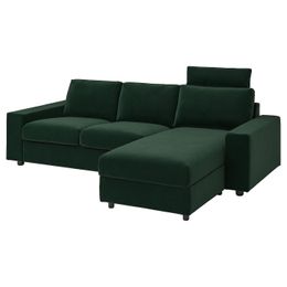 IKEA VIMLE 3er-Sofa mit Récamiere