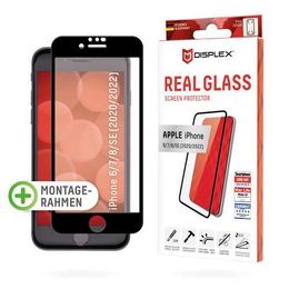 Displex Real Glass 3D Displayschutzglas iPhone 6, iPhone 7, iPhone 8, iPhone SE 2020, iPhone SE 2022 1 St. 01253