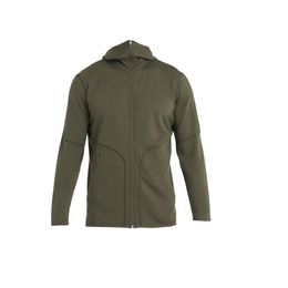Icebreaker Zip-Up Hoodie 'Mer 560 Realfleece EleMtal II' male Green size L