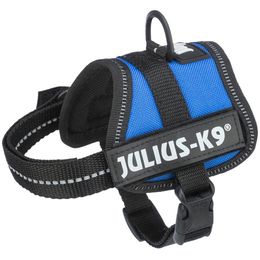 Julius K9 Powergeschirr Hundegeschirr, Baby 1 / 3XS: 29 – 36 cm, blau