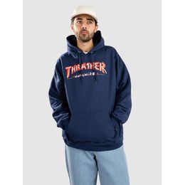 Thrasher Trademark Hoodie navy