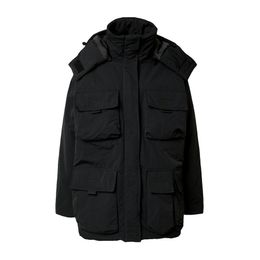WEEKDAY Winter Parka 'Attila' female Black size XS