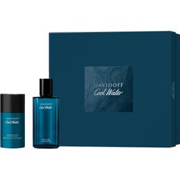 Davidoff Cool Water Duft-, Duftset (Eau de Toilette 75 ml, Deo Stick ml), Herren, aromatisch/frisch