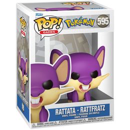 Pokémon Pokémon Rattata - Rattfratz Vinyl Figur 595 Funko Pop! multicolor