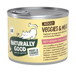 Naturally Good Veggies & Meat 6x200g Berglinsen und Lachs