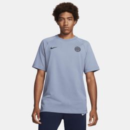 Inter Mailand Travel Third Nike Kurzarm-Fußballoberteil für Herren - Blau