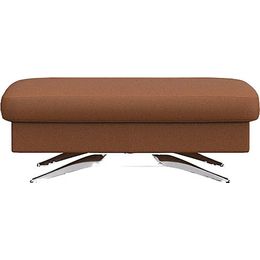 Pouf FLEXLUX "Glow" Poufs Gr. B/H/T: 95 cm x 81 cm x 65 cm, Echtleder, braun (modern cognac brown) Pouf Poufs Theca Furniture UAB