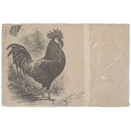 MyFlair Kissen "Rooster", rechteckig