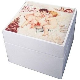 MyFlair Holzbox "Camille", mit Weihnachtsmotiv