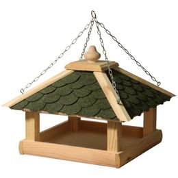Dobar Vogelhaus zum Aufhängen, mit grünem Bitumendach