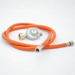 Paella World Gasdruckminderer mit Gasschlauch 50 mbar (Set)