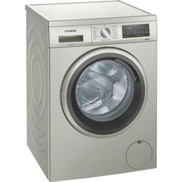 IQ500, Waschmaschine, unterbaufähig - Frontlader, 9 kg, 1400 U/min., Silber-inox WU14UTS9 - Silber-inox - Siemens