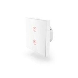 Hama 00176551 WiFi-Touch-Wandschalter, Unterputz, Weiß