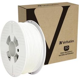 Verbatim 55050 Filament PETG 1.75 mm 1 kg Weiß 1 St.