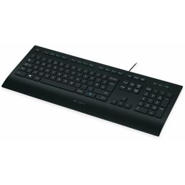 Logitech USB-Tastatur K280e, QWERTZ, Business