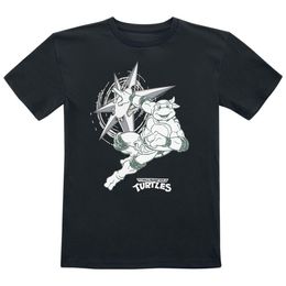 Teenage Mutant Ninja Turtles Kids - Turtle Power T-Shirt schwarz in 104