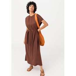 hessnatur Jersey-Kleid aus reinem Leinen Größe: 46