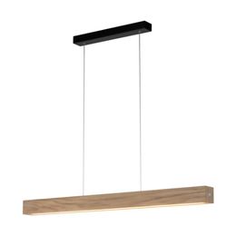 hofstein Mansupa Pendelleuchte LED Schwarz, 3-flammig