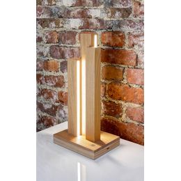 hofstein Tejedor Stehleuchte LED Chrom, Naturfarben, 1-flammig