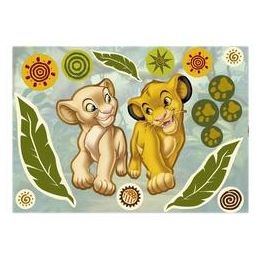 Komar Desosticker Simba and Nala 70 x 50 cm