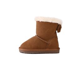 Gooce Snowboots Jungen Gr&ouml;&szlig;e 28 karamell
