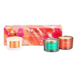 Neom Organics London - Wellbeing Wishes Candle Trio - Set - the Wellbeing Wishes Candle Trio