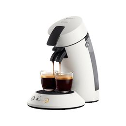 Philips SENSEO® CSA210/10 Original Plus 2-Tassen-Funktion, Milder oder starker Kaffee, 0.7L Wassertank, Padmaschine, Weiß