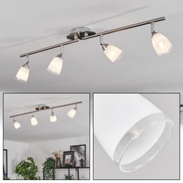 hofstein Holualoa Deckenleuchte LED Nickel-Matt, 4-flammig