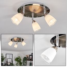 hofstein Holualoa Deckenleuchte LED Nickel-Matt, 3-flammig