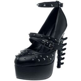 Ocultica Gothic Pumps High Heel schwarz in EU37