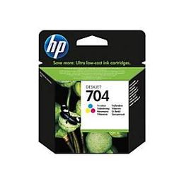 HP 704 - Farbe (Cyan, Magenta, Gelb) - original - Tintenpatrone