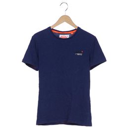 Superdry Herren T-Shirt, blau