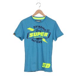 Superdry Herren T-Shirt, türkis, Gr. 48
